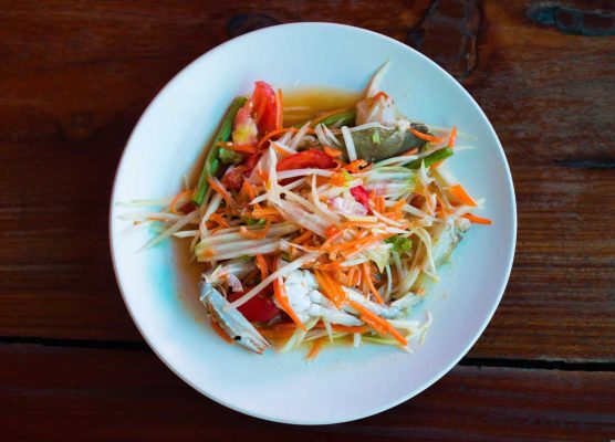 Authentic Thai Papaya Salad Recipe: How To Make Som Tam Thai From ...